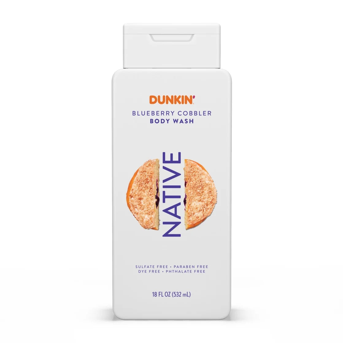 Body Wash Dunkin' Blueberry Cobbler – The British American
